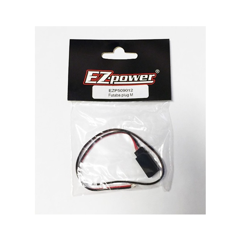 SERVO PLUG - MALE - FUTABA STYLE