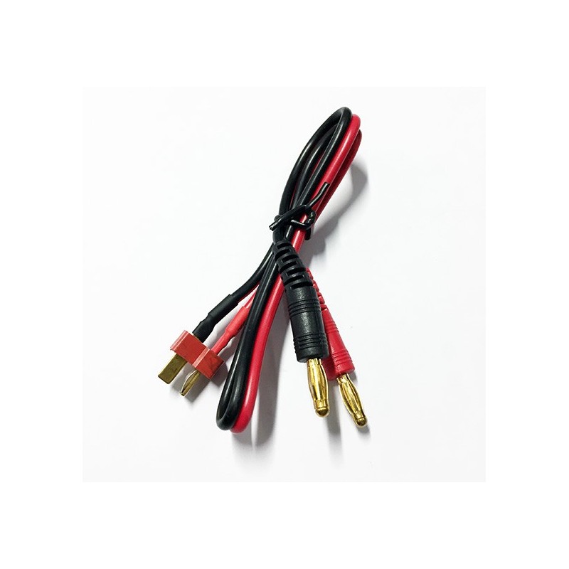 CHARGER CONNECTOR LEADS PK 4MM/T-PLUG