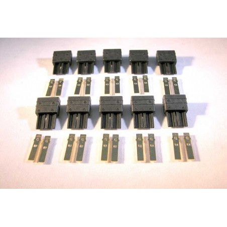 HV MALE PLUGS 10 PCS