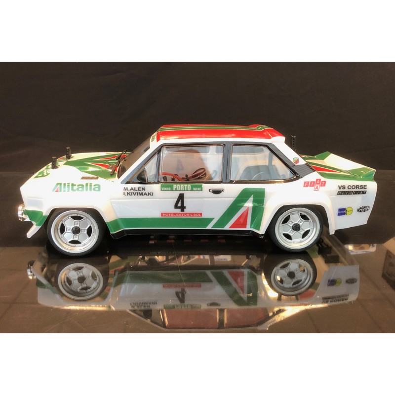 Fiat 131 Abarth rally clear body + Alitalia Decals