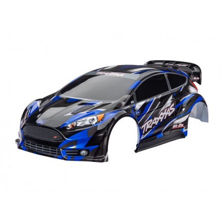 Traxxas 7418-BLUE Body,Ford Fiesta® ST Rally,blue(painted)(assembled ...